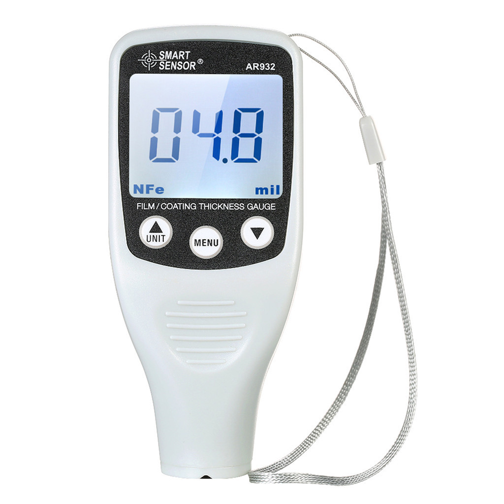 SMART SENSOR Digital Paint Coating Thickness Gauge Handheld Coatings ...