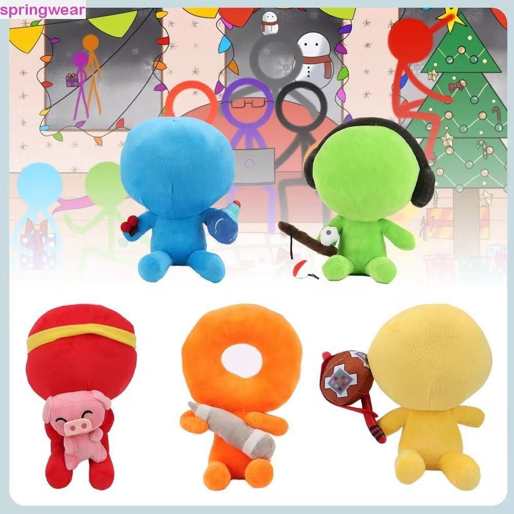 SPRINGWEAR Alan Becker Plushie Doll, Hug The Little Pig Kawaii Youtooz ...