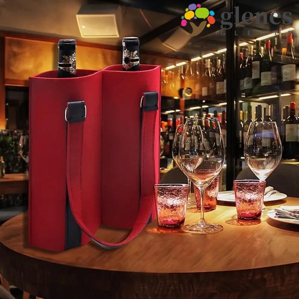 Red Wine Bag, Reusable Felt Wine Bottle Gift Bags | Shopee Philippines