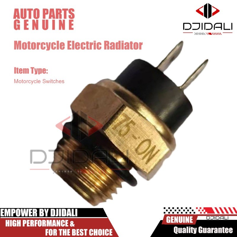 Motorcycle Electric Radiator Coolant Fan Water Temperature Thermostat ...