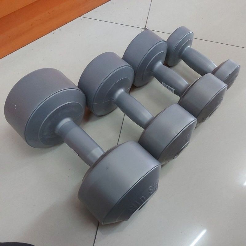 4kg Plastic Dumble - 4kg Barbell | Shopee Philippines