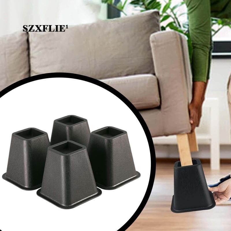 [Szxflie1] Furniture Riser, Bed Riser 6 Inch, Heavy Duty Bed Elevators ...