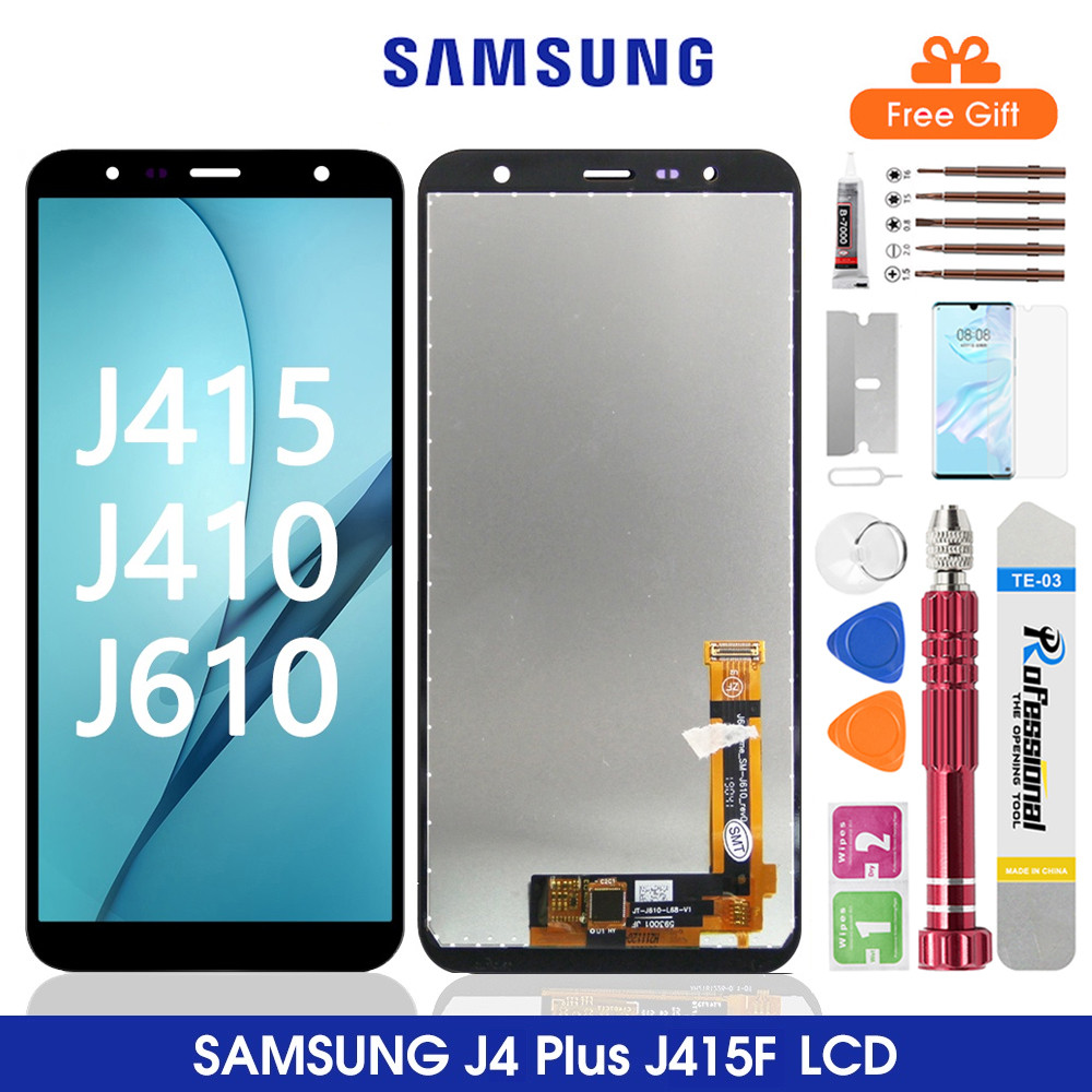 For Samsung Galaxy J4+ J4 Plus LCD J415 J415F J410 J6 Prime J6 Plus ...