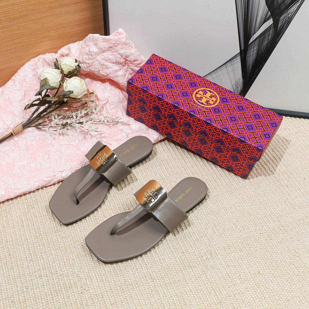 EVLO NEW TB slipper woman high quality flip flop with box TB-09 ...