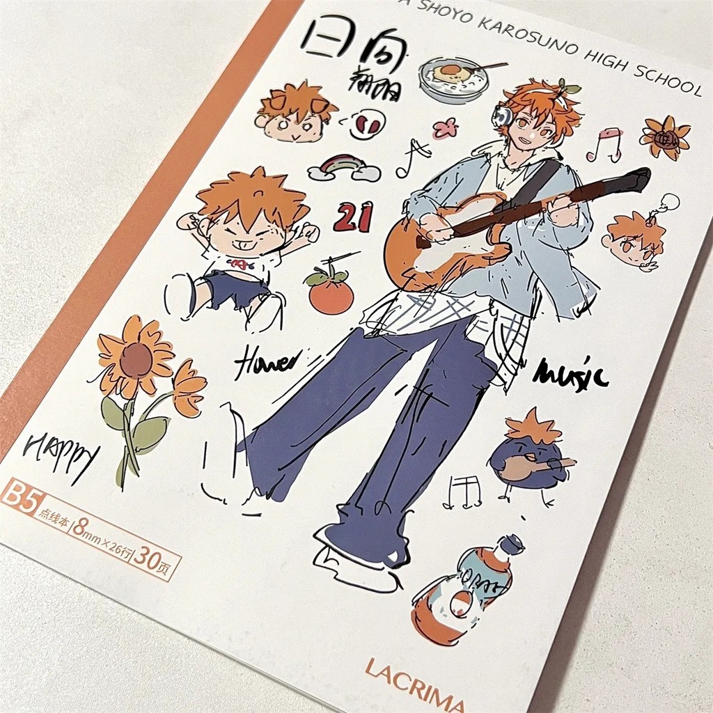 Haikyuu!! Student notebook Notepads | Shopee Philippines