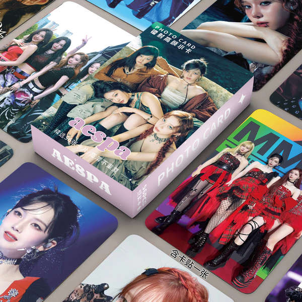 aespa album aespa photocard aespa armageddon aespa laser Kim Min, Hyunning, Yizhuo, Yanagi ...