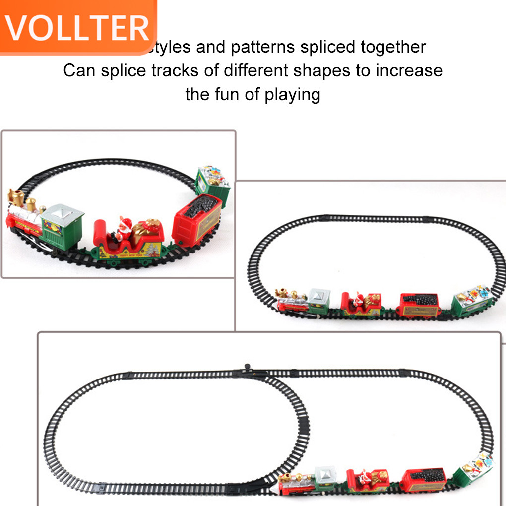 ABS Electric Train Set For Christmas Tree Beautiful Matte Paint ...
