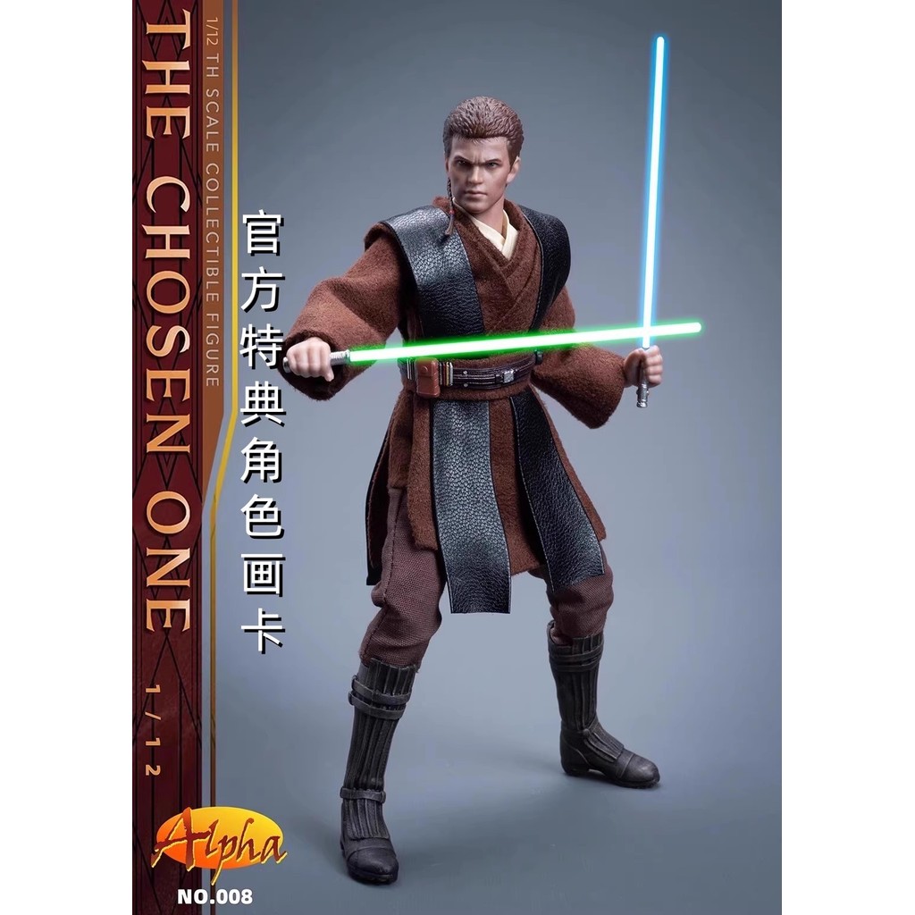 ALPHA Star Wars Chosen Son Anakin Skywalker 1/12 Action Figure | Shopee ...