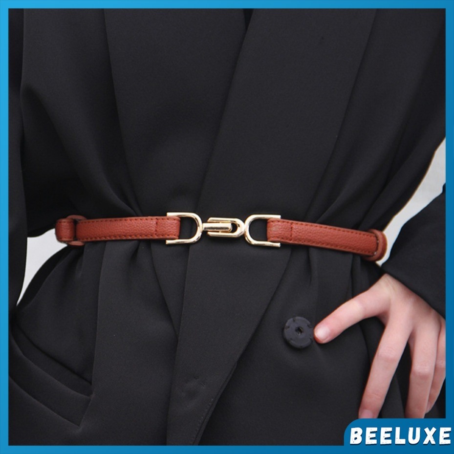 BeeLuxe PU Leather Fashion Modern Stylish Vintage Belt Women's Simple ...