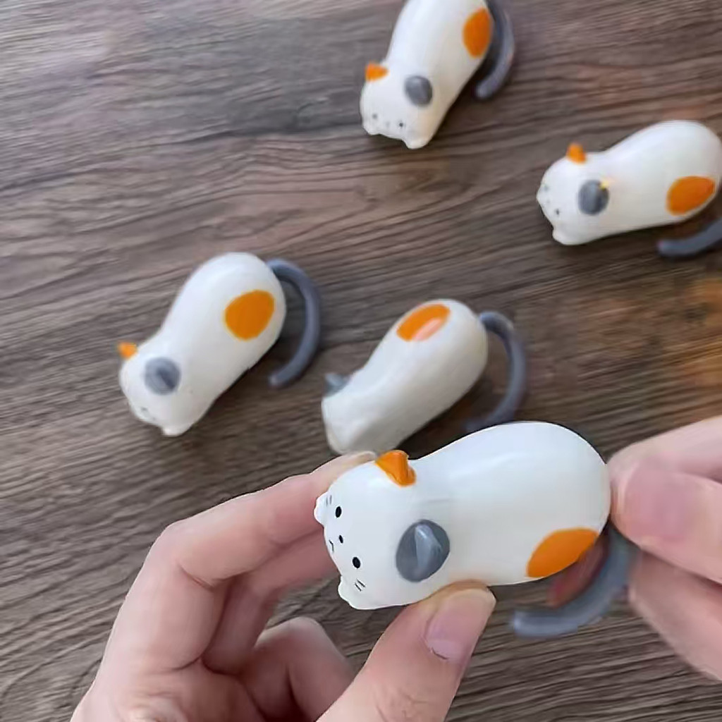 Rolling Cats Clockwork Toys Cat Windup Toy ADHD Kitten Fidget Sensory ...