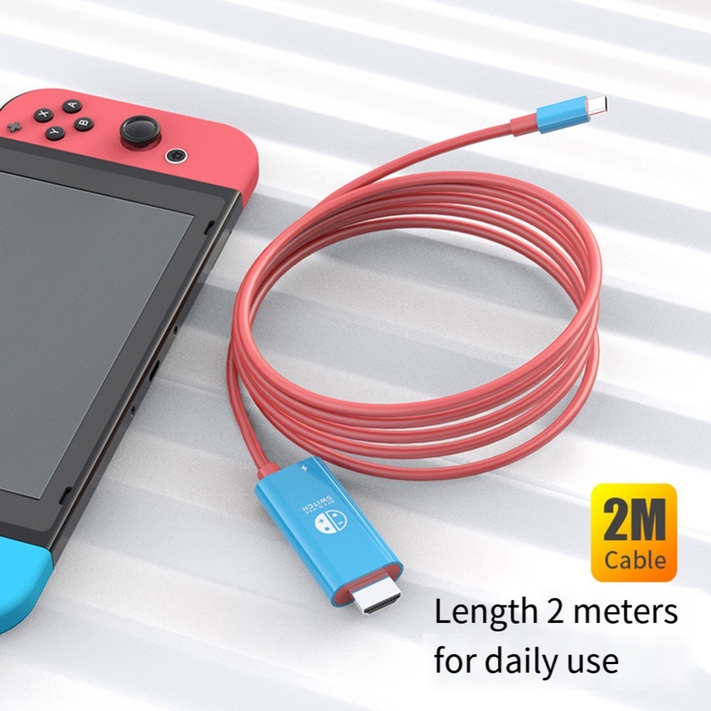 USB Type C to Cable for Nintendo Switch Connects Seamlessly to For TVs ...
