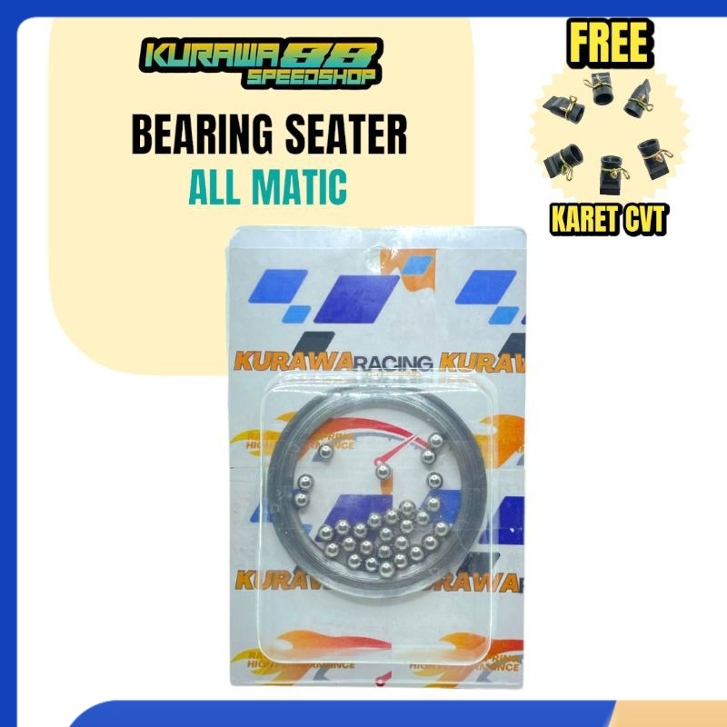 KURAWA RACING Bearing Seater + ALL MATIC Pelor Mount | CVT CVT CVT CVT | (Beat/Vario/Scoopy/Mio ...