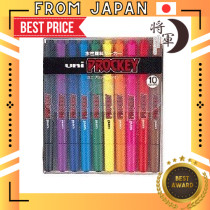 Mitsubishi Pencil Water Based Sign Pen PROCKEY Extra Fine + Fine Point ...