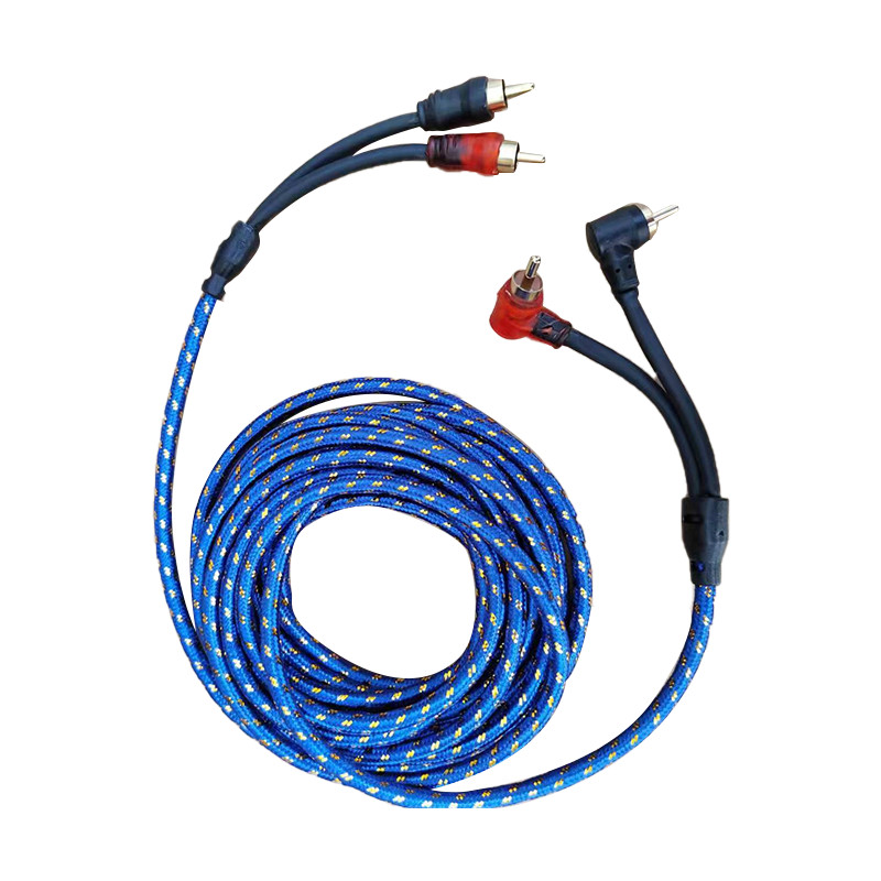 Audio Cable Two Points Two Double Lotus 2RCA Pure Copper TV Subwoofer ...