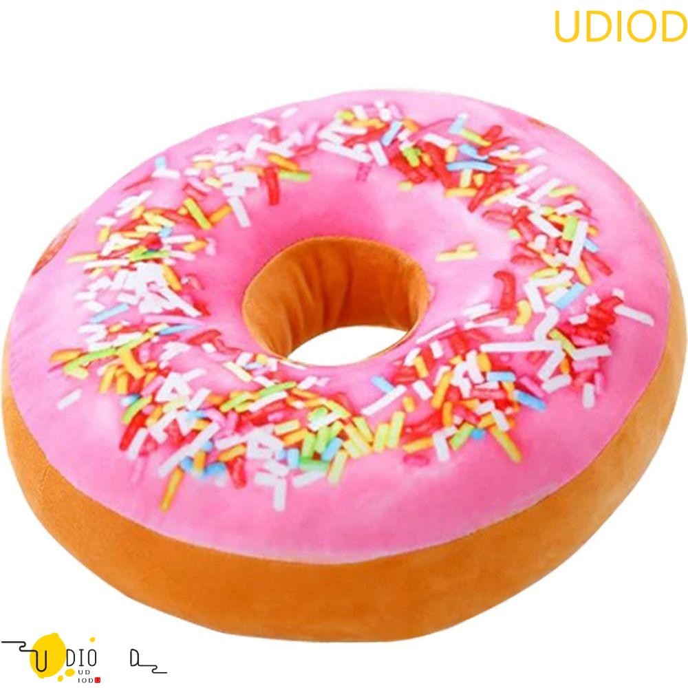 UDIOD Donut Plush Toy 40cm Kids Toy Chocolates Donut Pillow Cover ...