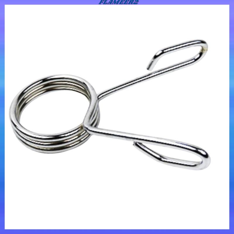[Flameer2] 2'' Barbell Clamp Spring Clips Collar Dumbbell Bar ...