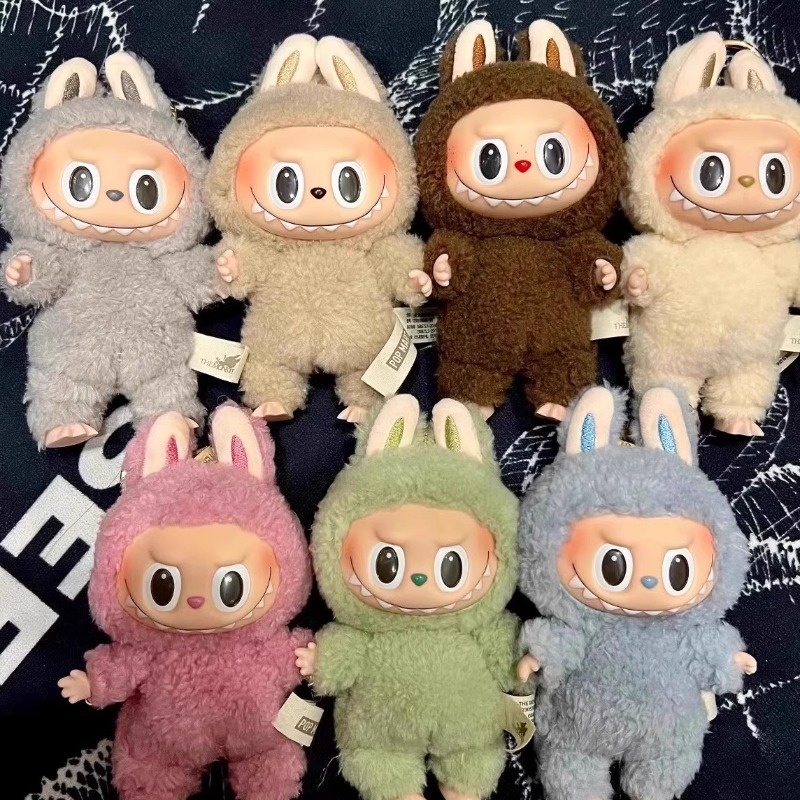 Vinyl Face Labubu V2 Doll Blind Box Pop Mart Labubu Dolls Sea Salt ...