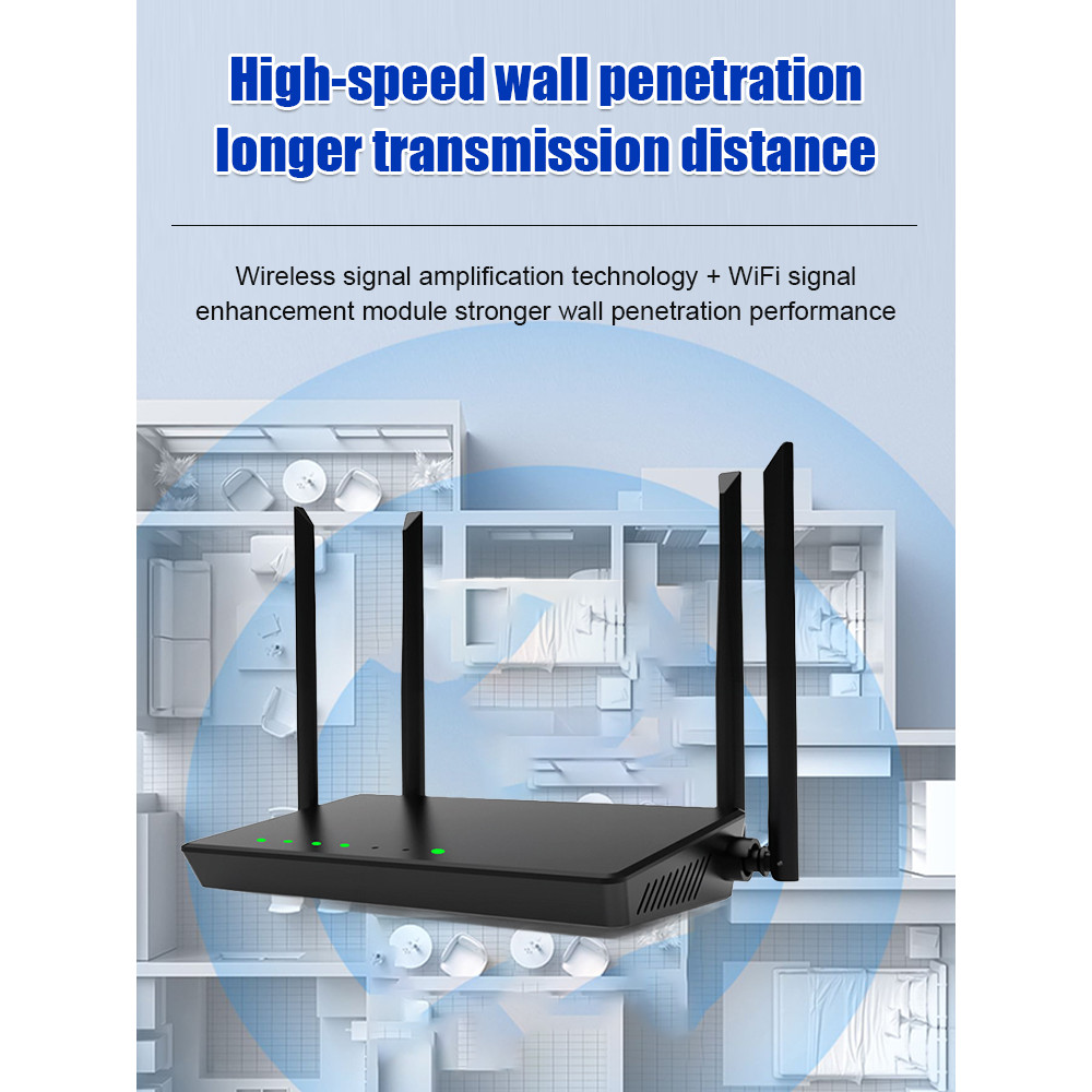 【Hot Sale】Highspeed Transmission Router Home Router Modern High Gain ...