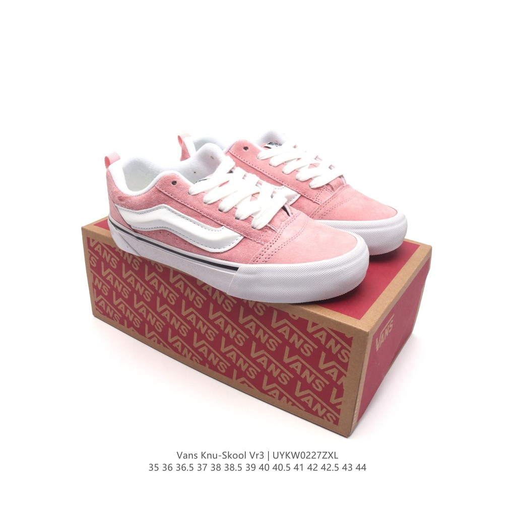 Vans Knu-Skool VR3 LX Bread Shoes Campbell Julian Series Low-Top Retro ...