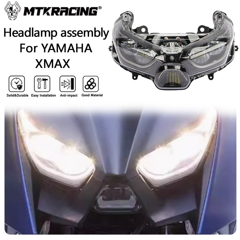 Headlamp assembly For YAMAHA XMAX 2017-2022 Motorcycle Headlight ...