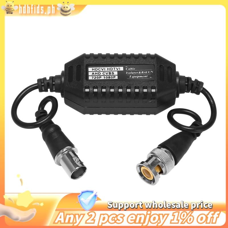 [In stock]-Coaxial Video Ground Loop Isolator Balun BNC Male to Female for CCTV Camera | Shopee ...