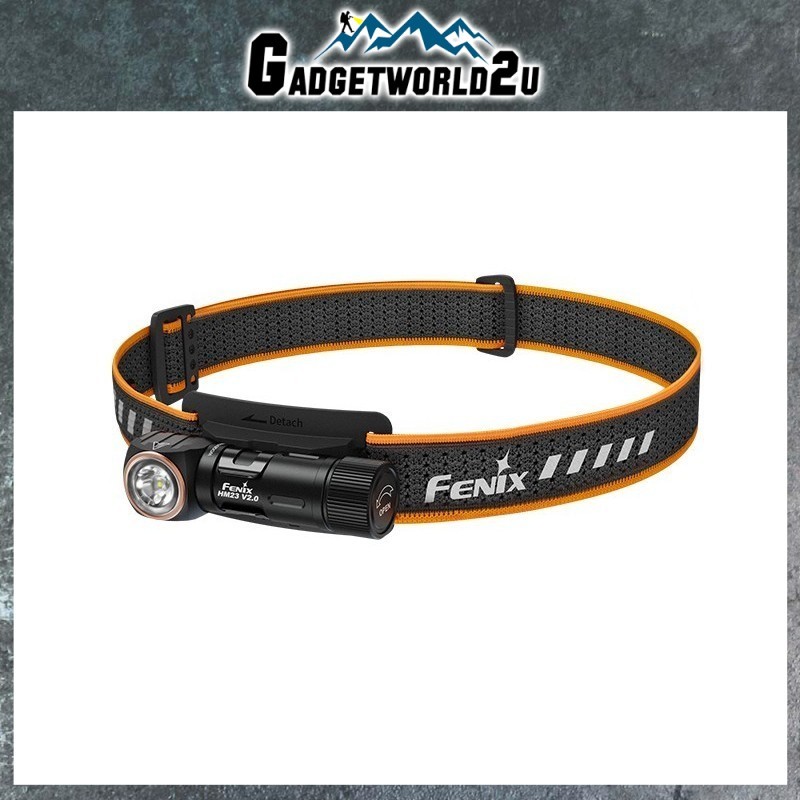 Fenix HM23 V2.0 Luminus SST20 LED AA-Powered 300L Headlamp | Shopee ...