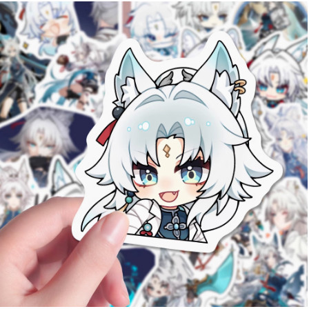 Super cute Feixiao Honkai Star Rail Sticker 55 pieces | Shopee Philippines