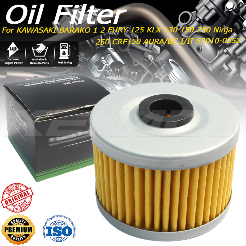 OIL FILTER KAWASAKI BARAKO 1 2 FURY 125 KLX 130 150 230 Ninja 250 ...