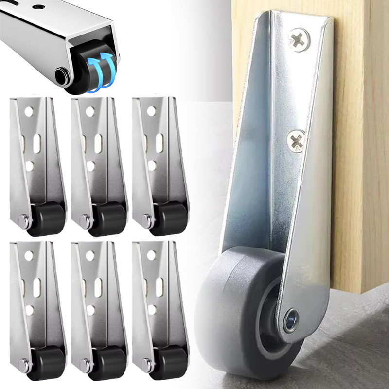 2/4/8/12Sets Silent Side Door Track Pulley/Vertical Directional Sliding ...