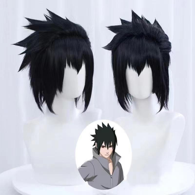Special Offer！F&X Anime Wig Sasuke cos Rose Net High Temperature Wire ...