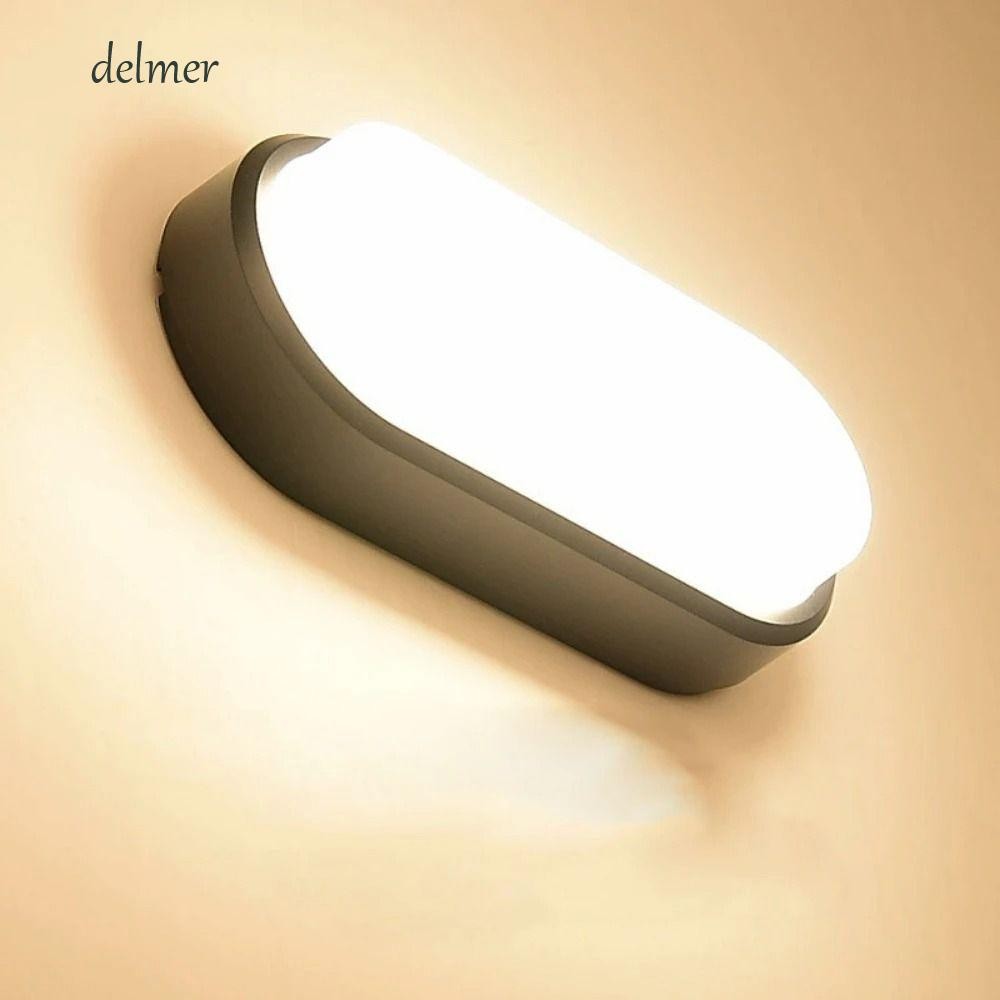 DELMER LED Wall Lamp, Surface Mounted Oval Ceiling Light, Lighting ...
