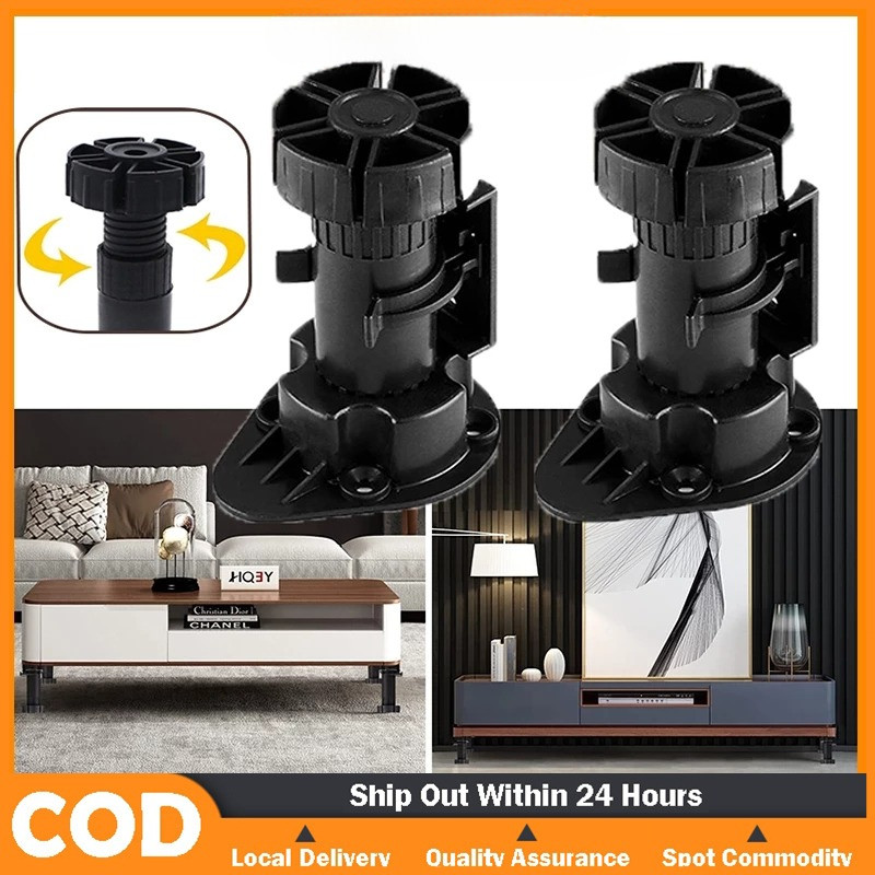4pcs Furniture Fitting Cabinet Plinth Feet for Kitchen Furniture ...