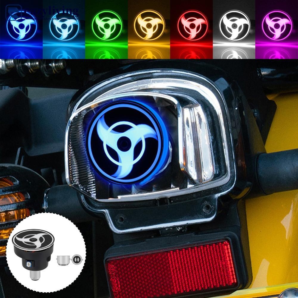 EAZYLIVING 1Pc Rotate Motorcycle LED Rear Lights Motorcycle Warning ...