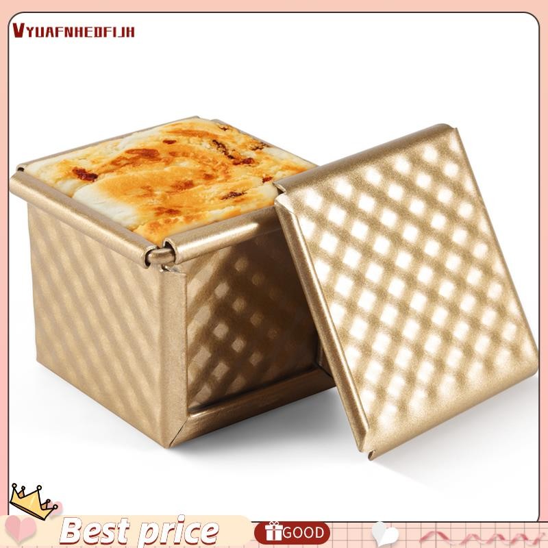 【vyuafnhedfijh】Square Loaf Pan with Lid Toast Mold Bread Pan Pullman ...