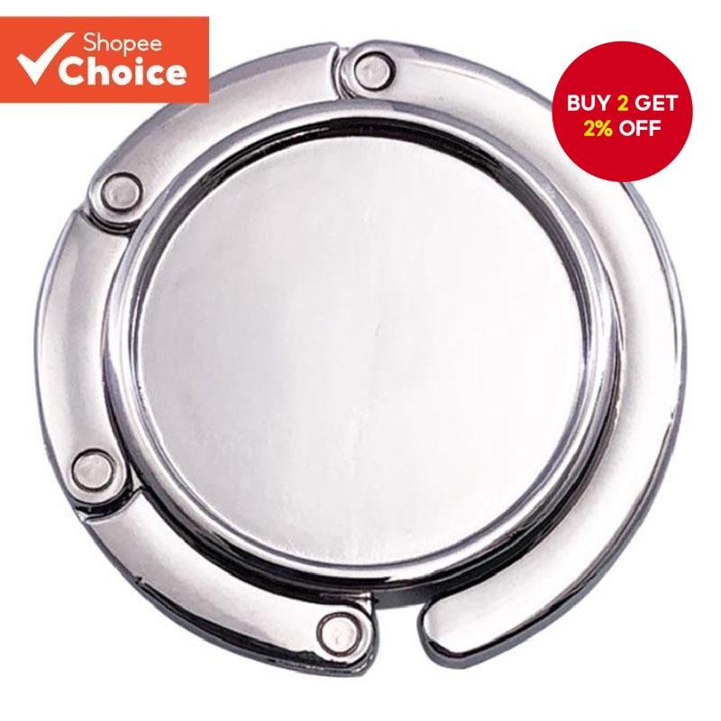 Creative Foldable Handbag Wallet Hook-Travel Portable Folding Table ...