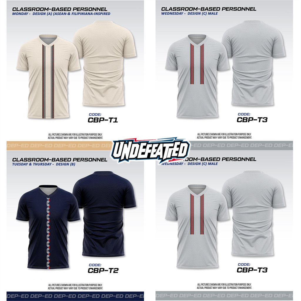 DEPED UNIFORM 2025 FULL SUBLIMATION DEPED TSHIRT FOR MEN AND WOMEN ...