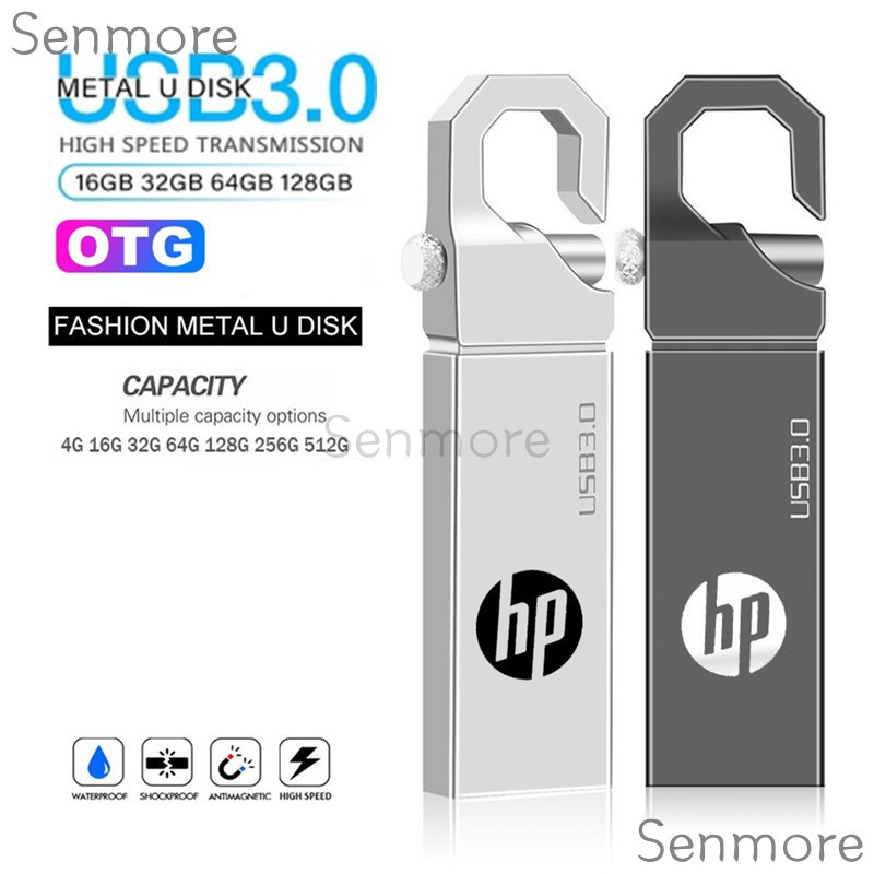 HP Pendrive USB 3.0 Flash File Storage Pendrive Key High-speed Memory ...