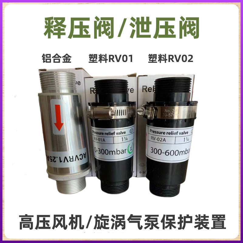 High-pressure Blower Vortex Air Pump Pressure Relief Valve Pressure ...