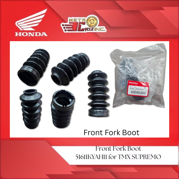 Honda Genuine Front Fork Boot 51611KYAH11 for TMX Supremo (2024-2025 ...