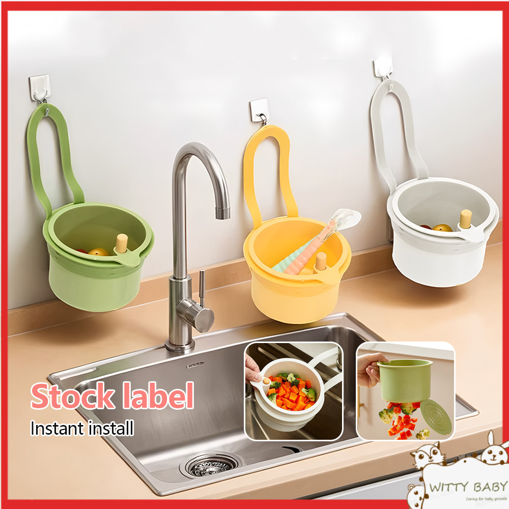 WB New Kitchen Sink Filter Drainage Detachable Kitchen Garbage Filter ...