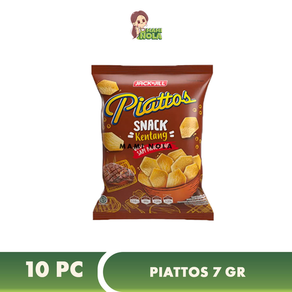 Piattos Piatos Jack n Jill Snack Kentang Chips 7gr x 10 pc | Shopee ...