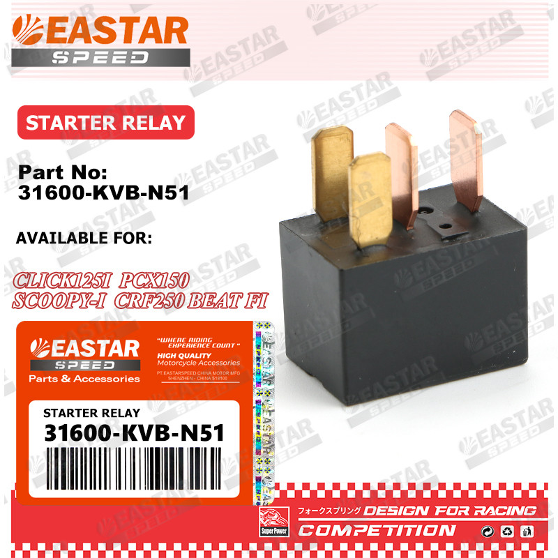 Relay Assy/Starter Relay CLICK125I , PCX150 , SCOOPY-I , CRF250, BEAT ...