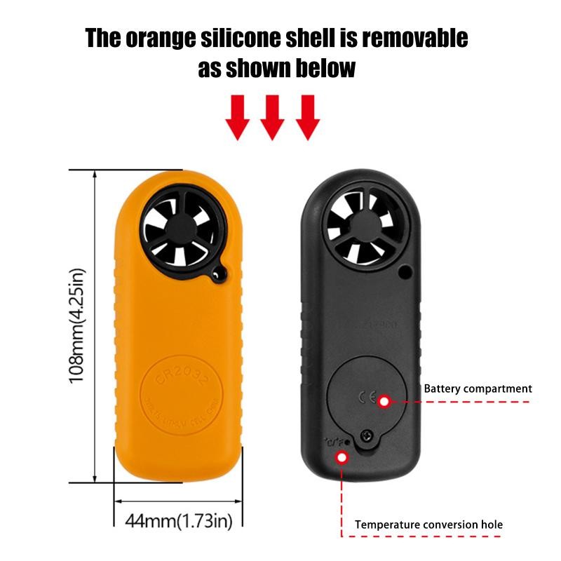 Shopee-5019PH Air Wind Speed Scale Accurately Measure Wind Speed ...