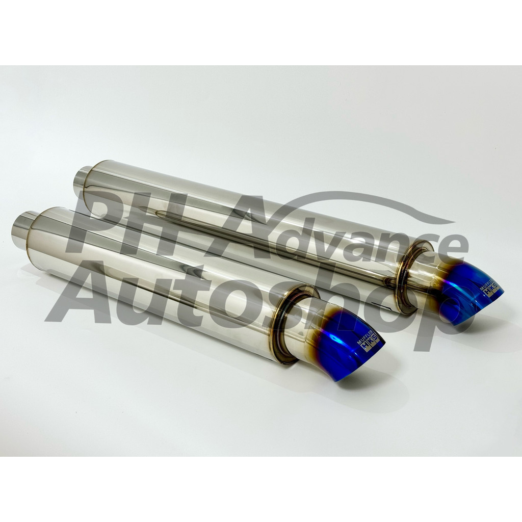 HKS Exhaust Free Flow Muffler Burned Tip Pipe (UNIVERSAL) | Shopee ...