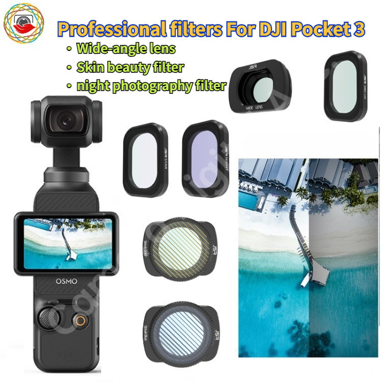 For DJI Pocket 3 CPL Filters Wide-angle lens Night shot filter Beauty ...