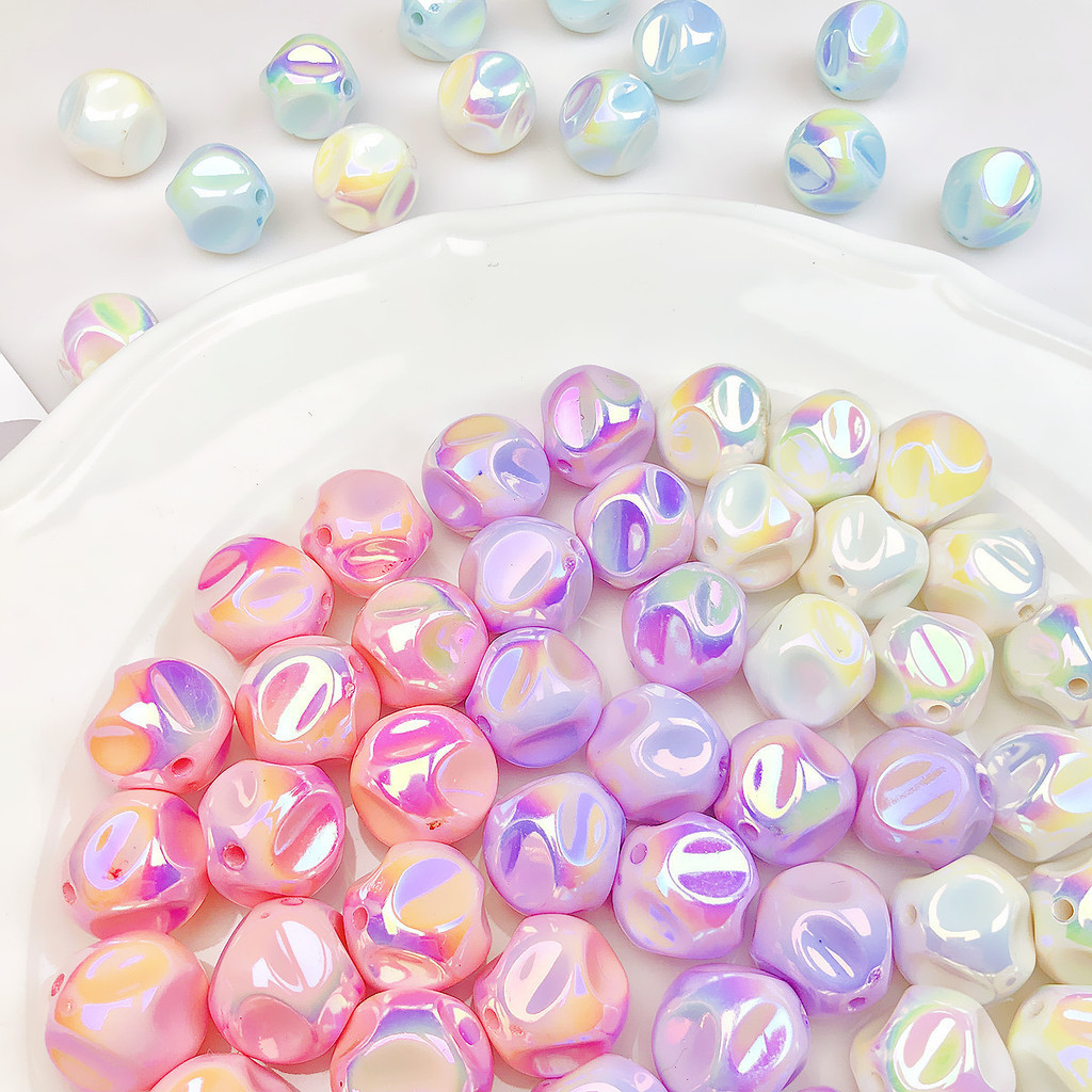 Milk Huhu Plating Light Japanese Acrylic Fig Beaded diy Handmade Mobile ...