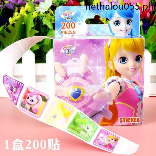 Hot Sale · Handbook Stickers Children Girls Wonderful Cute Animation ...