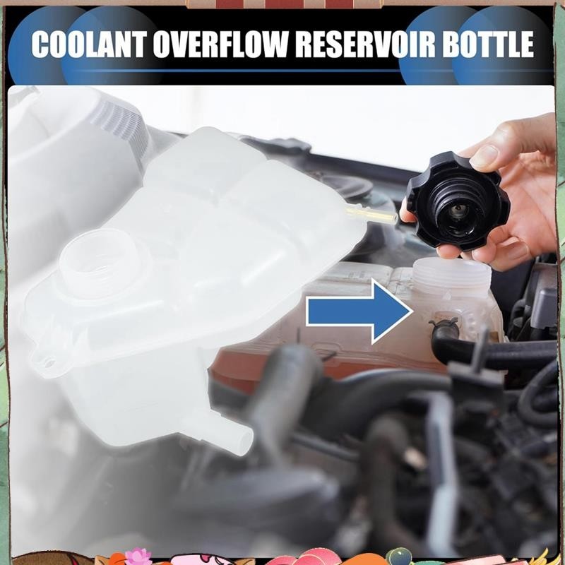 Car Engine Coolant Reservoir Water Tank Expansion Tank 1221362 ...