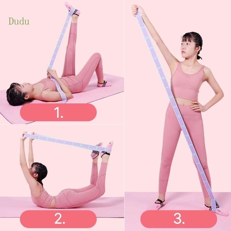 Dudu 9 Loop Stretch Band for Physical-Therapy Workout Exercise Pilates ...