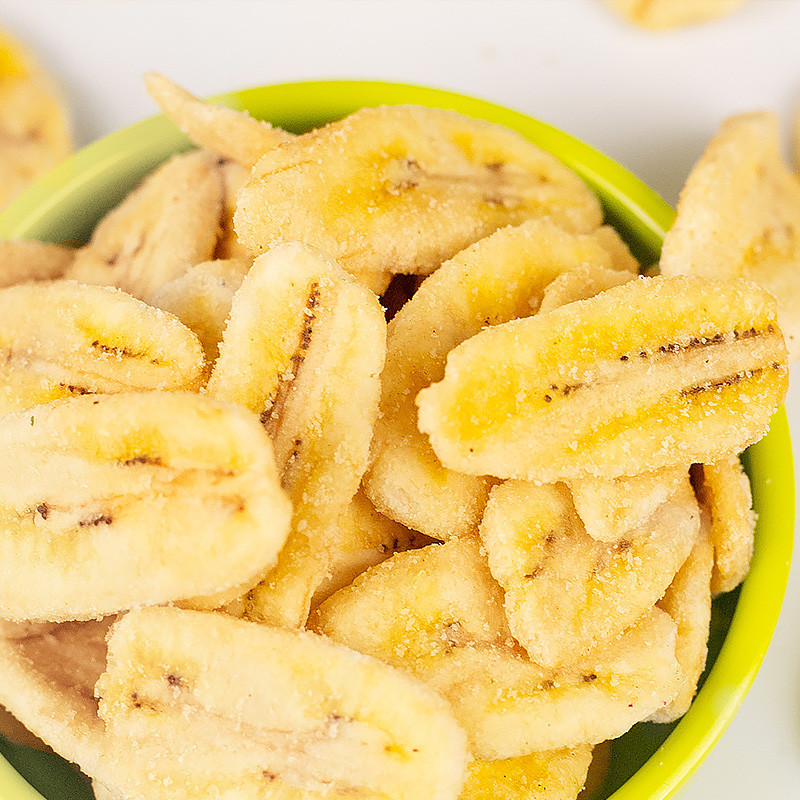 Banana Slice Dry500gChip Bulk Dried Banana Banana Rolls Non-Philippine ...